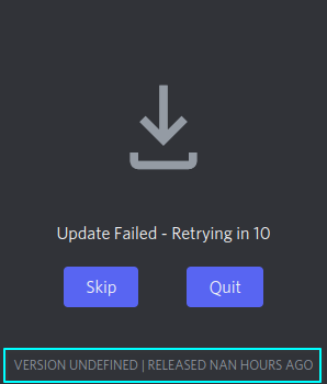Undefined version · Issue #155 · GooseMod/OpenAsar · GitHub