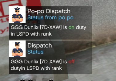 GitHub - gggdunlix/FivePD-P-ChangeDutyNotification