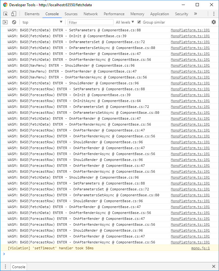 Component Rendering Not Optimal · Issue 16076 · Dotnetaspnetcore · Github