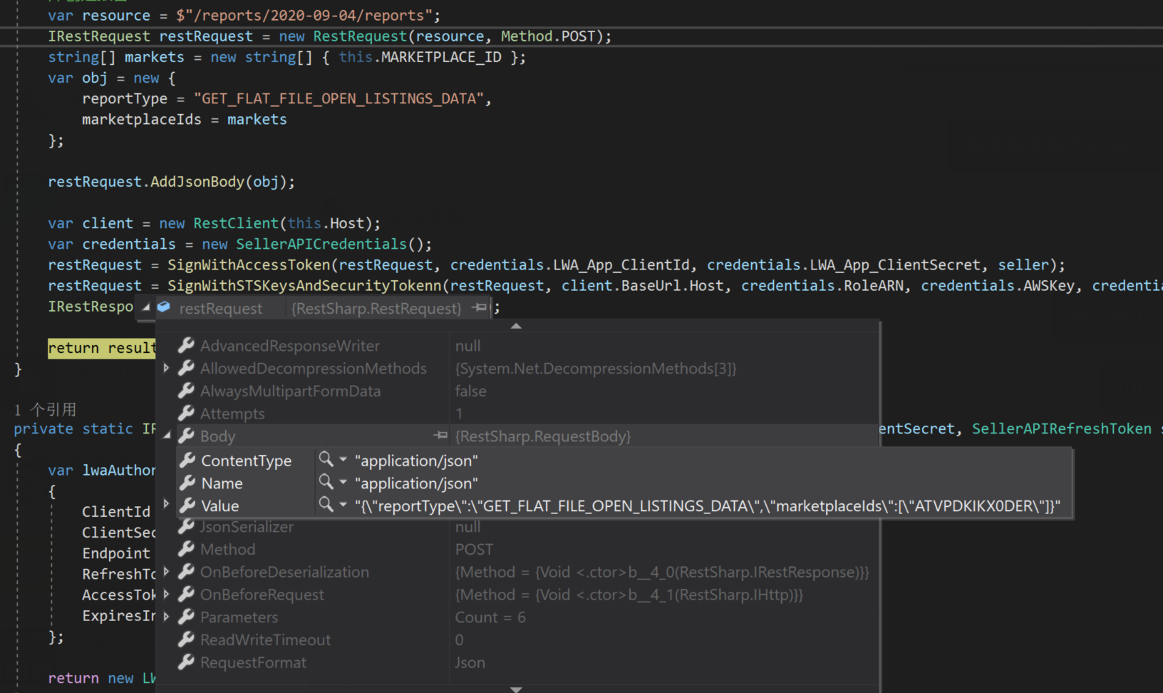 createReport returns Signature error · Issue #1407 · amzn/selling-partner-api-models · GitHub