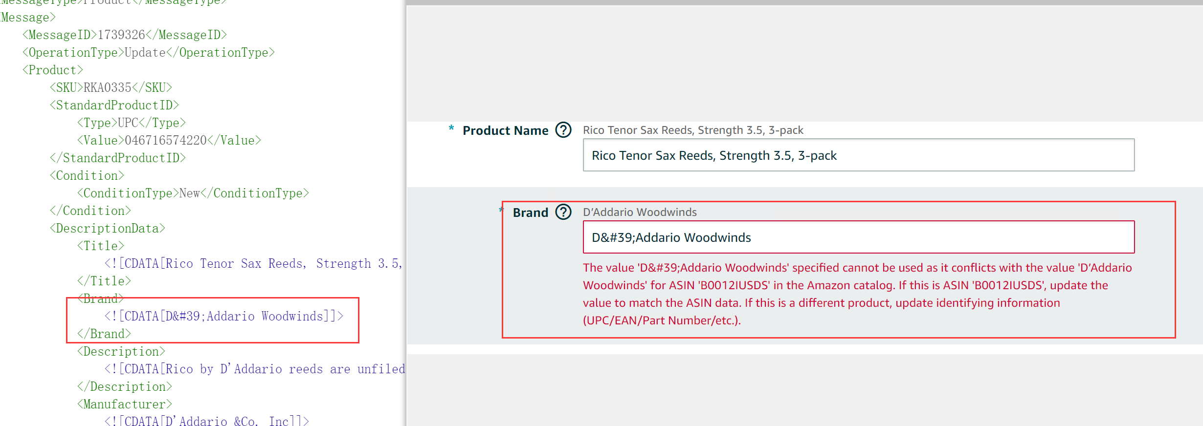How to handle the special symbol of uploading product? · Issue #1843 · amzn/selling-partner-api ...