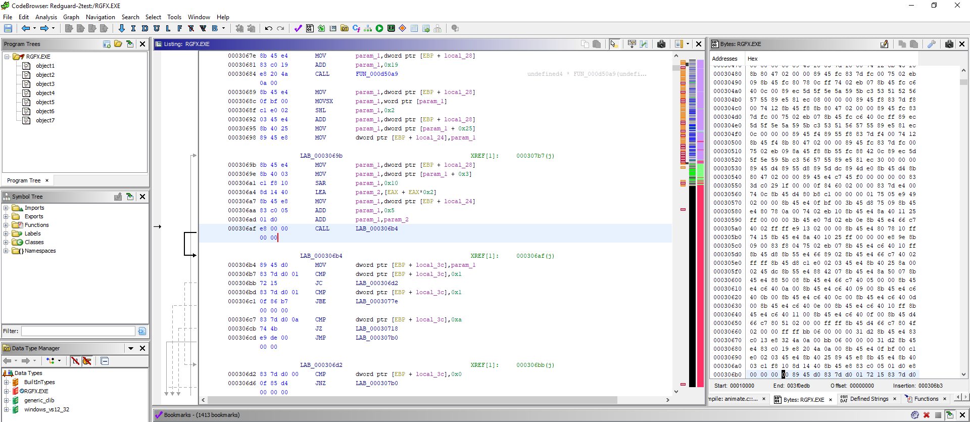 Incorrect Bytes In Data Section · Issue 1 · Yetmorecode Ghidra Lx Loader · Github
