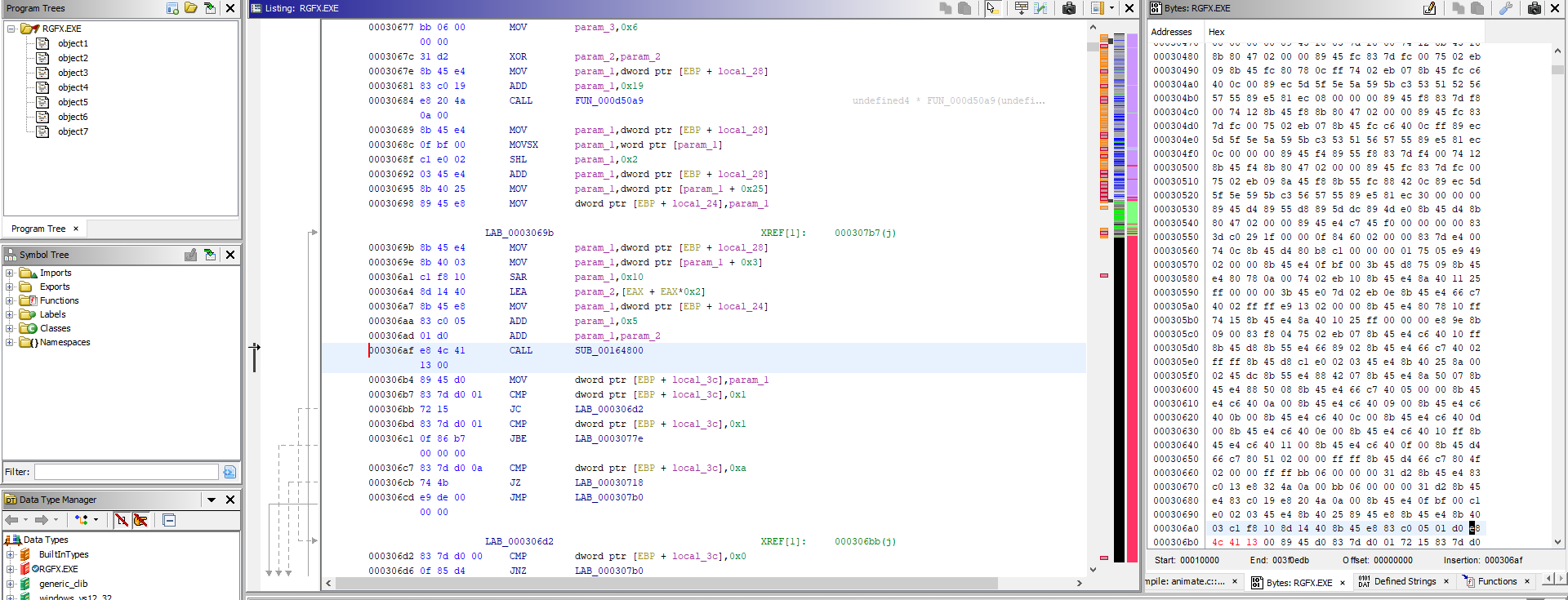 Incorrect Bytes In Data Section · Issue 1 · Yetmorecode Ghidra Lx Loader · Github