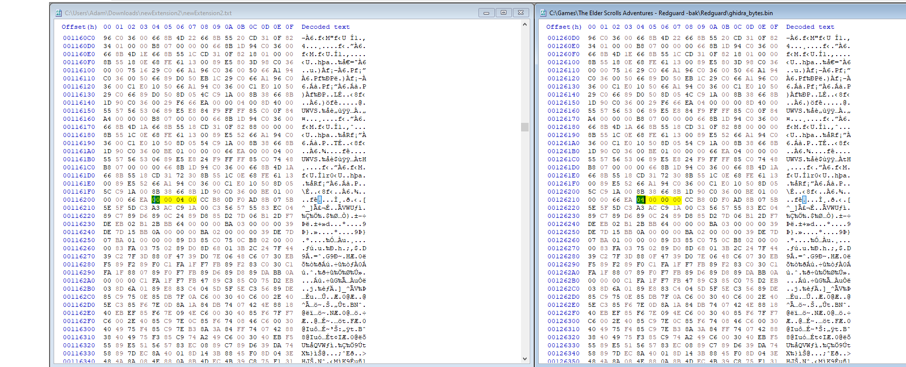 Incorrect Bytes In Data Section · Issue 1 · Yetmorecode Ghidra Lx Loader · Github