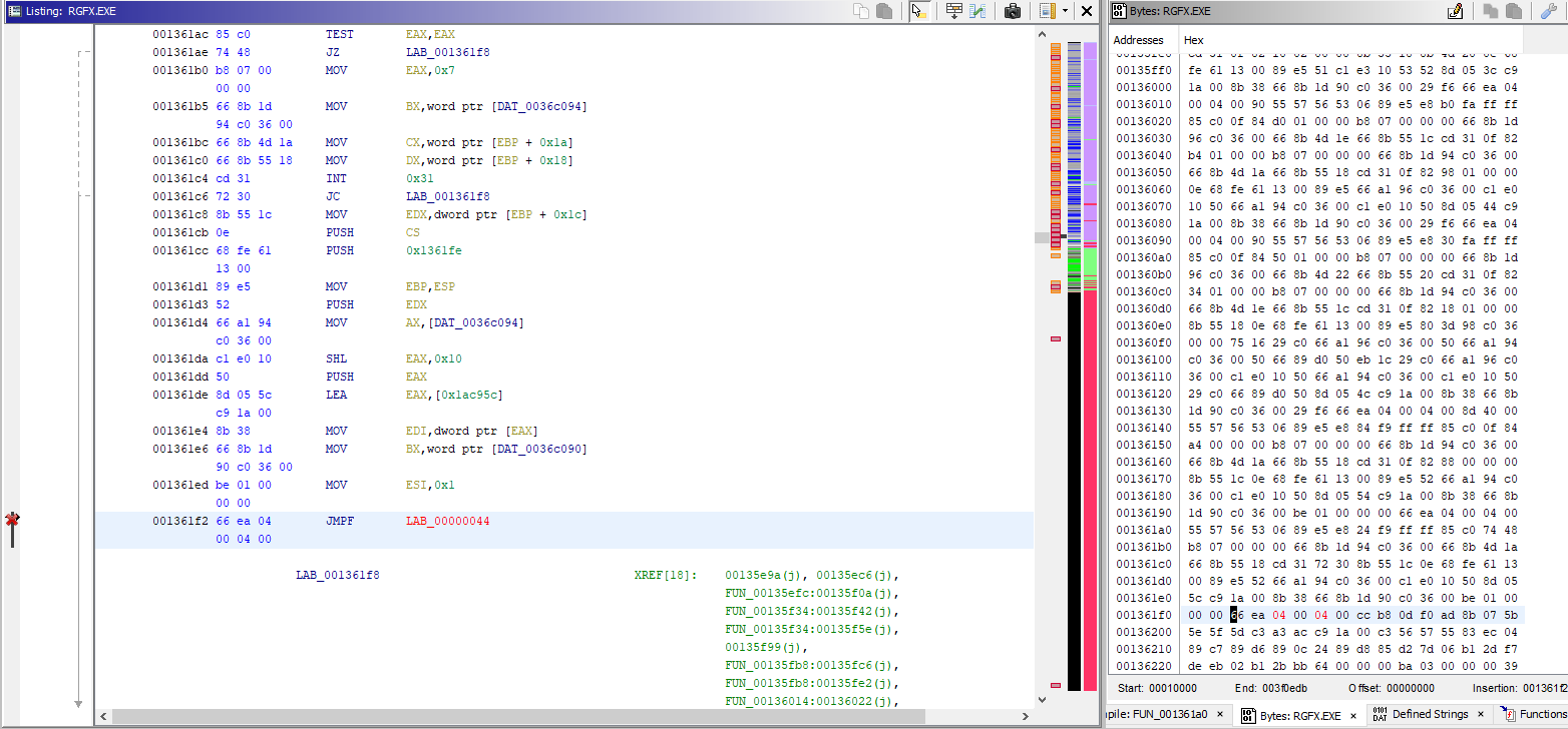 Incorrect Bytes In Data Section · Issue 1 · Yetmorecodeghidra Lx Loader · Github 9752