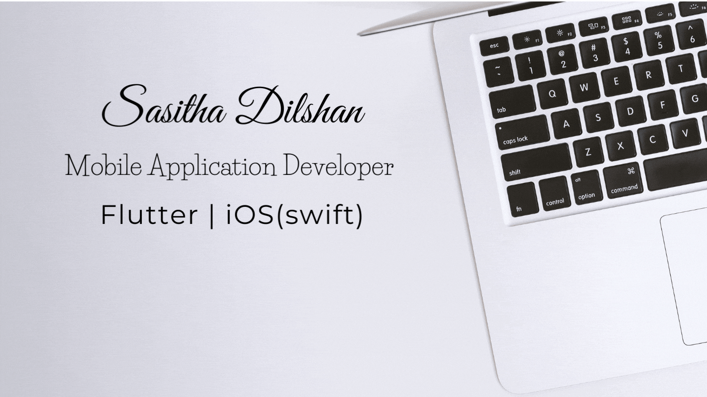 SasithaDil (Sasitha Dilshan) · GitHub