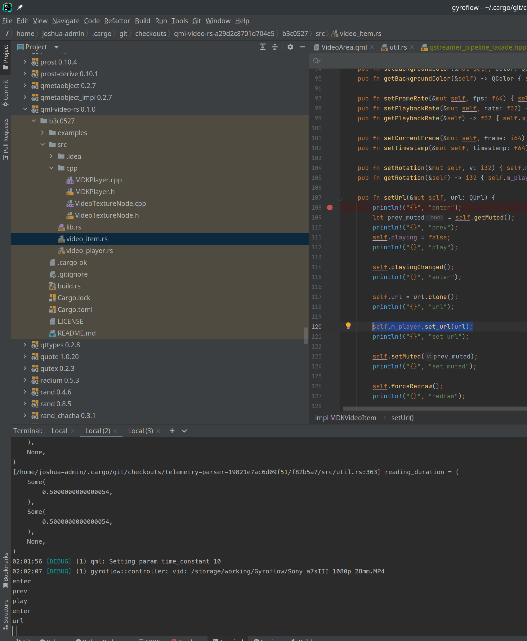 one session only (Linux) · Issue #405 · gyroflow/gyroflow · GitHub