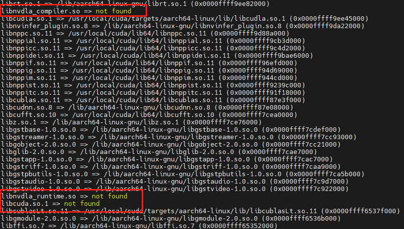 jetson依赖库问题 · Issue #1641 · PaddlePaddle/FastDeploy · GitHub