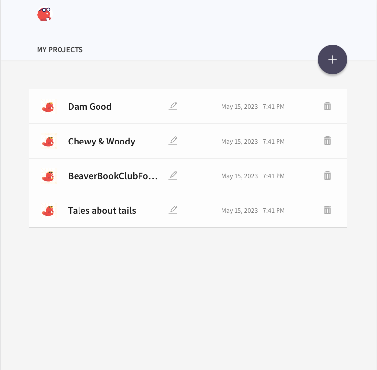 GitHub - zetorama/beaver-billy-app