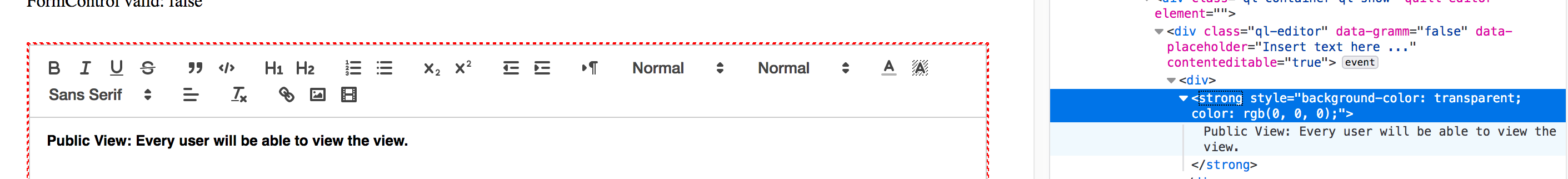 Problem setting html, the paragraphs are joint · Issue #198 · KillerCodeMonkey/ngx-quill · GitHub