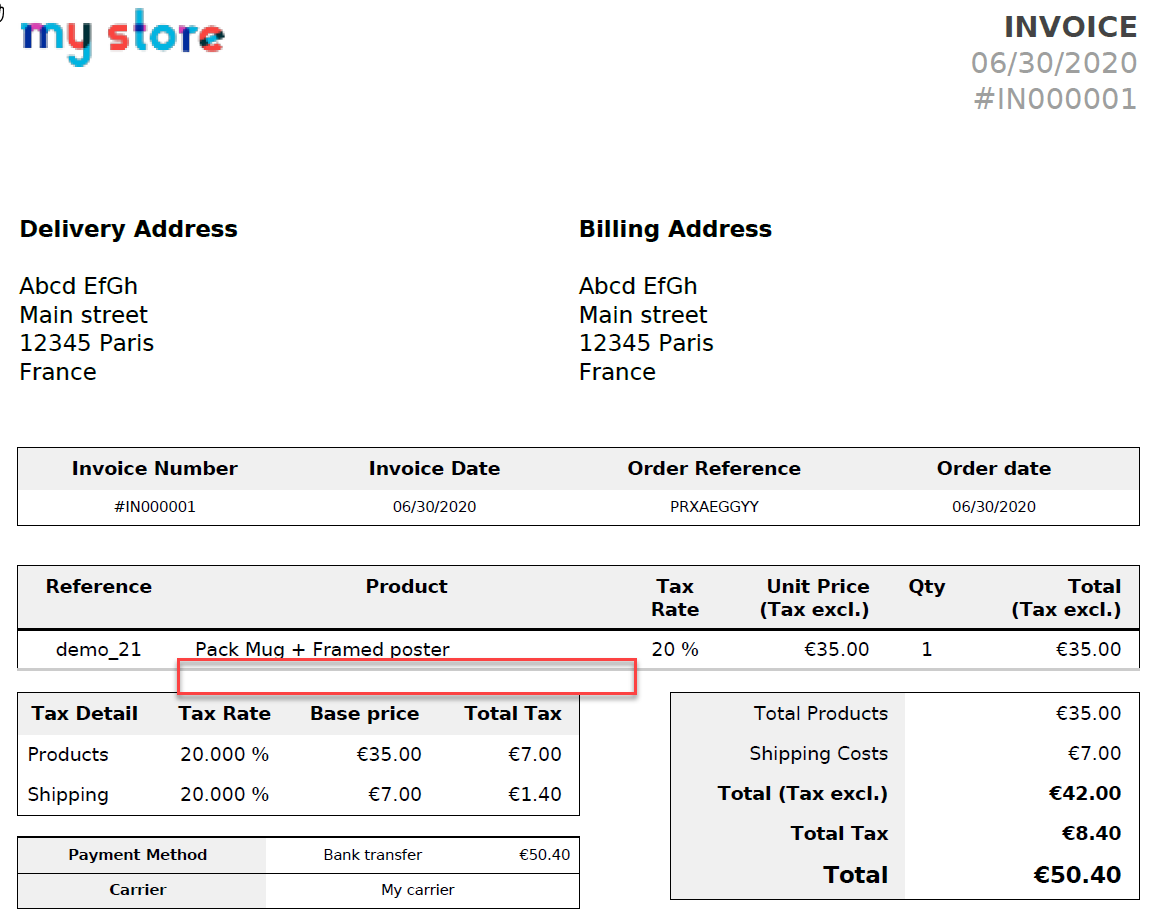 Missing information for pack products · Issue #19587 · PrestaShop ...