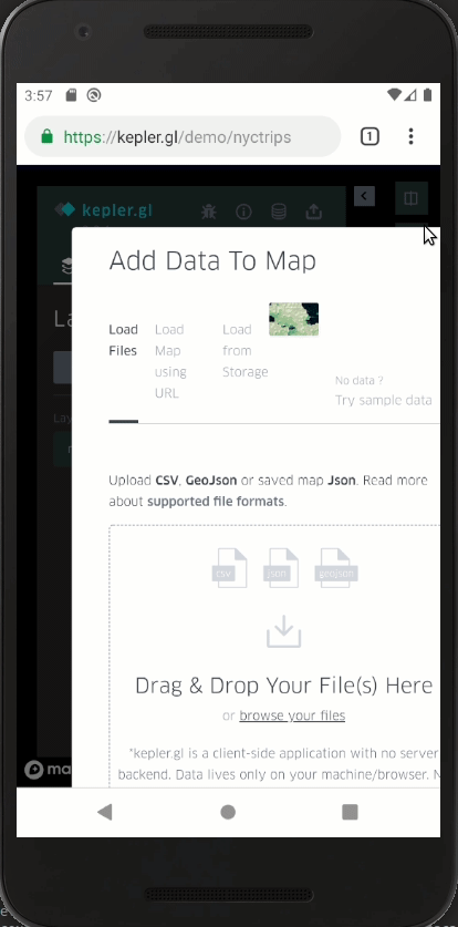 [Bug] Exported HTML map doesn't render on mobile · Issue #902 · keplergl/kepler.gl · GitHub