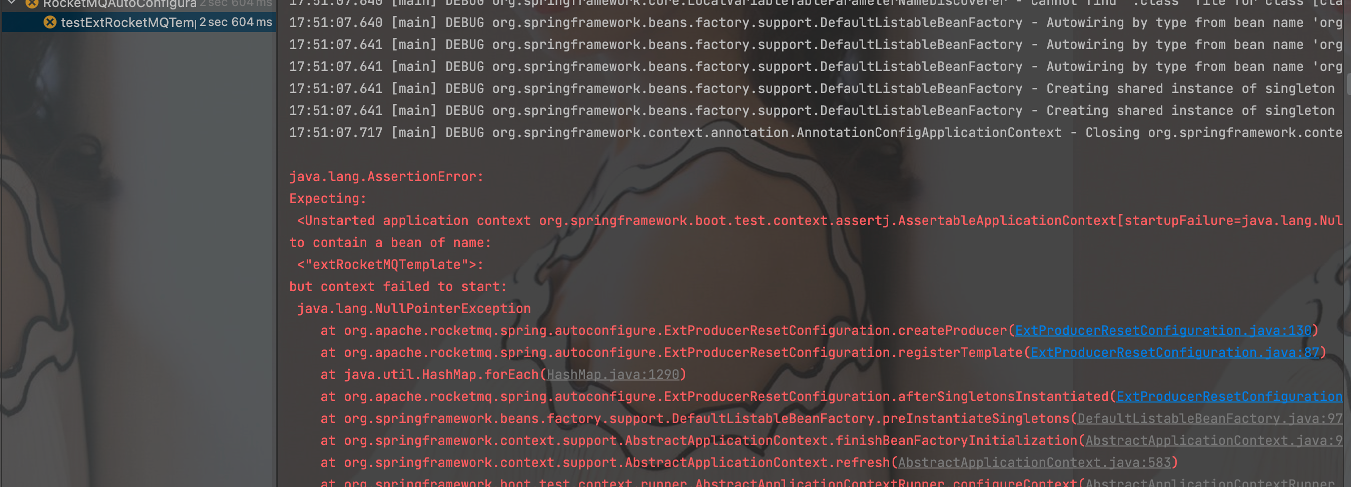 Testextrocketmqtemplate Fail · Issue 484 · Apache Rocketmq Spring · Github