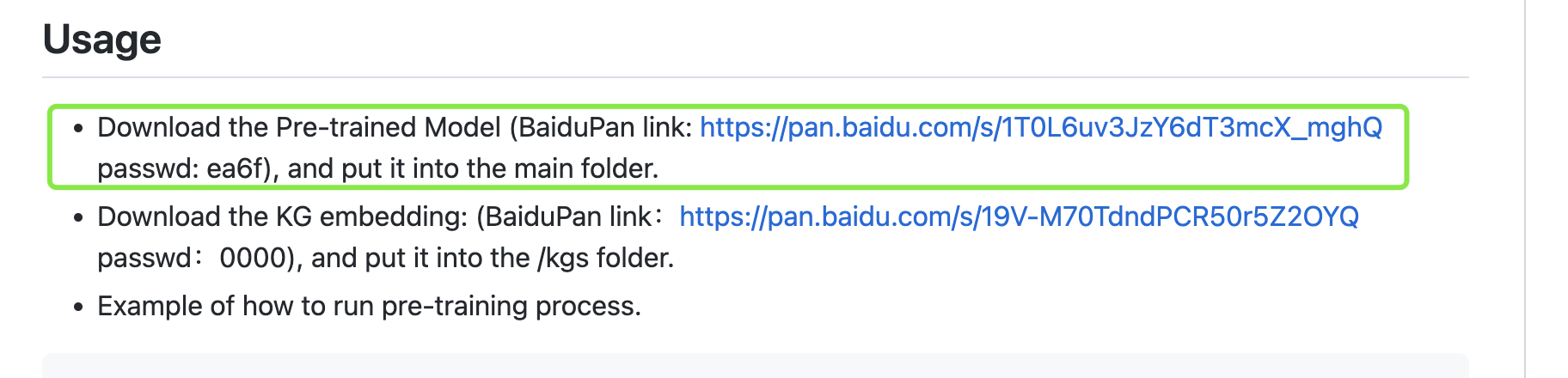 请问Usage中提供下载链接的Bert_base模型是你们在自己语料上预训练好的模型嘛？ · Issue #10 · MatNLP/SMedBERT · GitHub