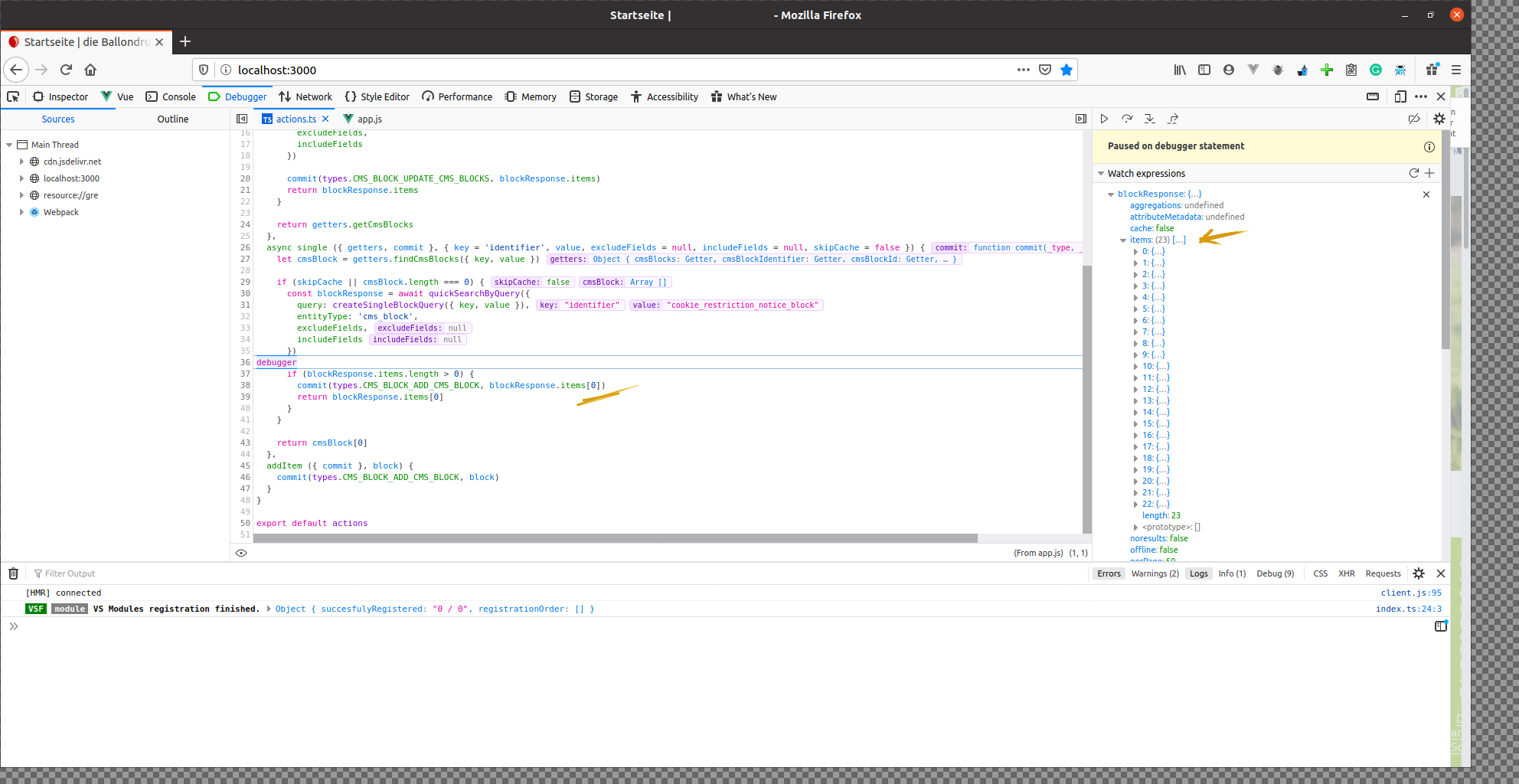 Static Blocks not shown · Issue #4596 · vuestorefront/vue-storefront · GitHub