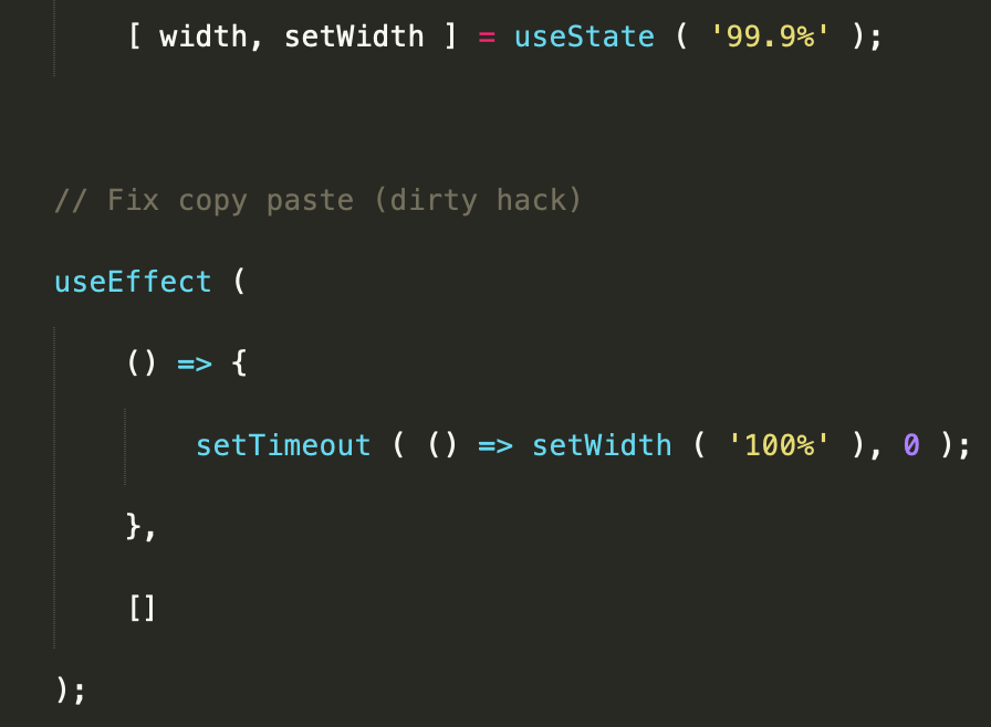 Text And Textinput Selection And Context Menu Issues · Issue 5476 · React Navigation React