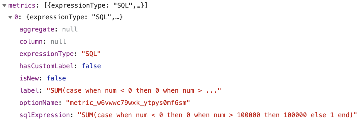 Multiple SQL metrics with auto-generated labels are collapsed into one ...