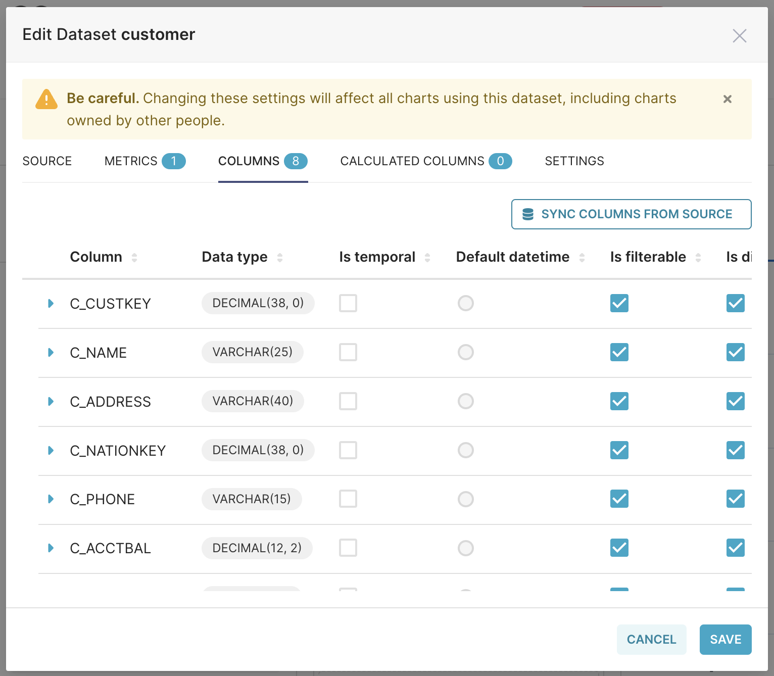 Snowflake: Inconsistent column name case · Issue #18085 · apache/superset · GitHub