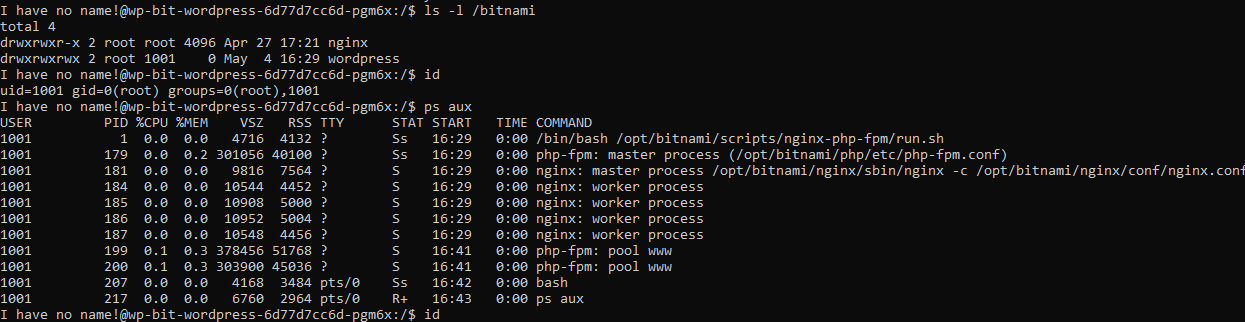 [bitnami/wordpress] plugin installation failed with "Installation failed: Could not create ...