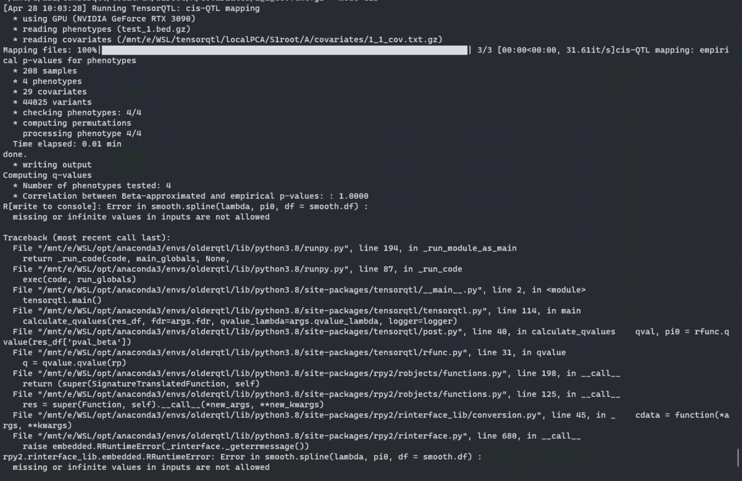 Regression with phenotype containing 4 expressed genes · Issue #90 · broadinstitute/tensorqtl ...
