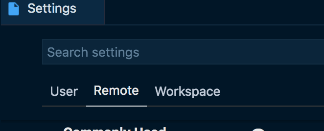 Open Remote Settings (JSON) not working as expected · Issue #5623 · microsoft/vscode-remote ...