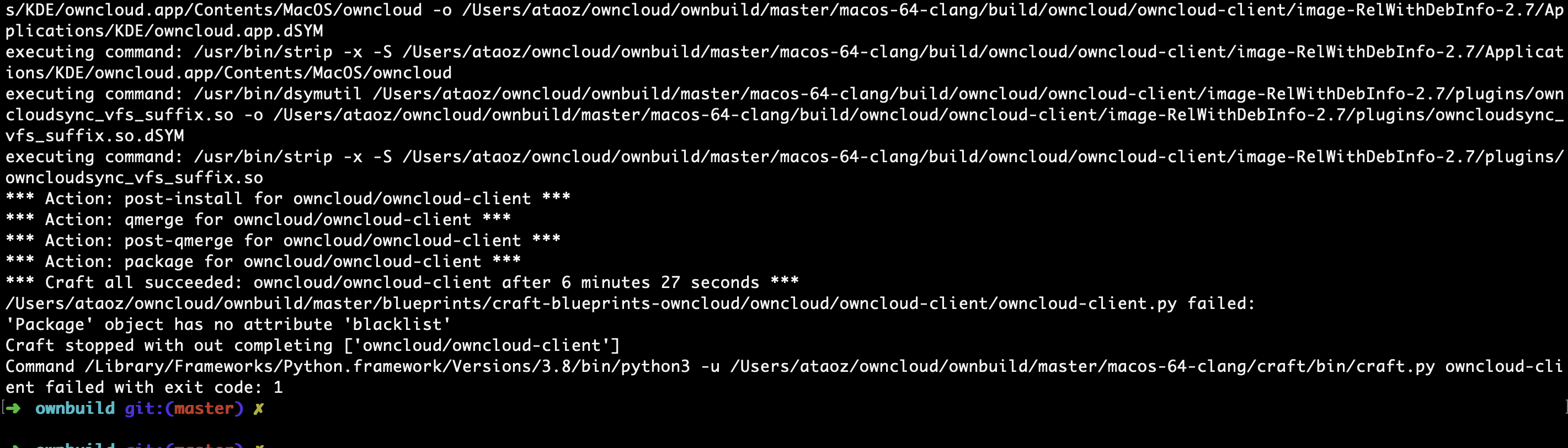 How to build the client on Mac OS X · Issue #7965 · owncloud/client · GitHub