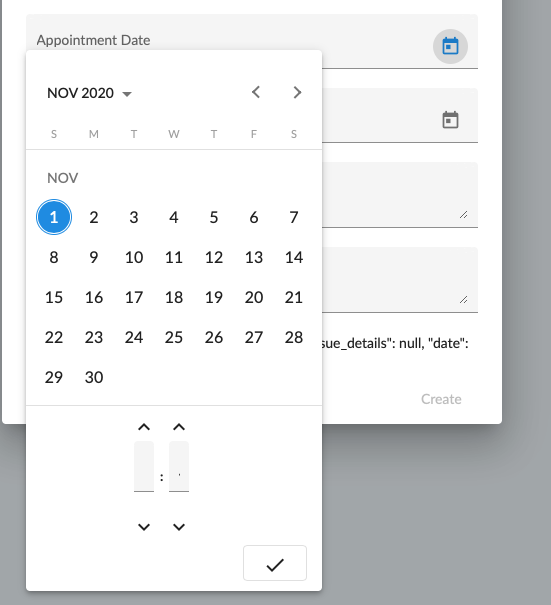 Time is barely visible when "fill" appearance value is provided by default · Issue #138 · h2qutc ...