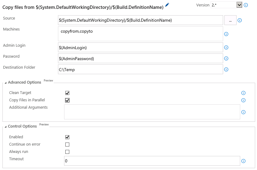 Windows Machine File Copy 2.0.0 Copy Files in Parallel: The term 'Get ...