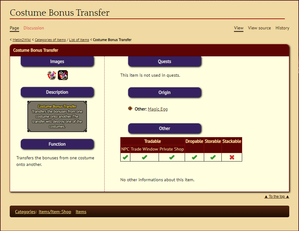 GitHub - Createmetin2/Metin2-Official-Item-Combination