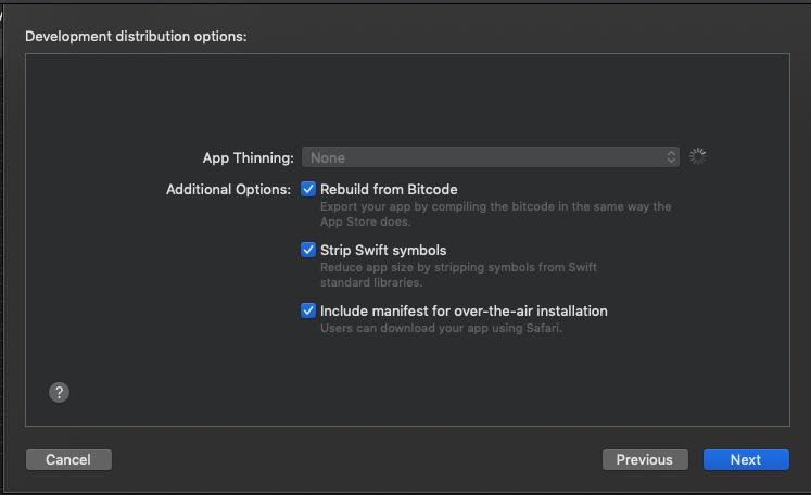 Failed to export ipa with `Rebuild from Bitcode` enabled · Issue #291 · facebookarchive/facebook ...