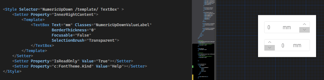 NumericUpDown custom unit · AvaloniaUI Avalonia · Discussion #8723 · GitHub