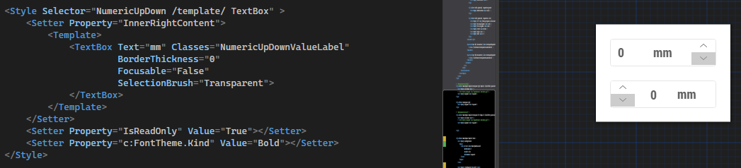 NumericUpDown custom unit · AvaloniaUI Avalonia · Discussion #8723 · GitHub