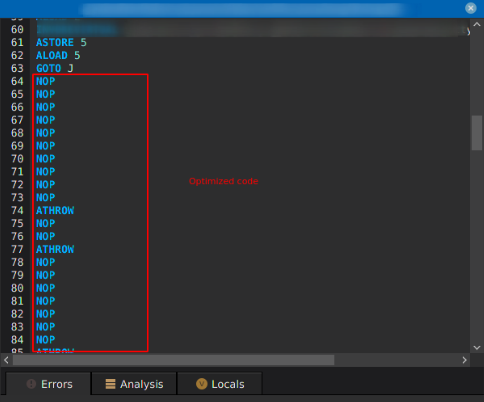Option to "Disable code optimization" · Issue #246 · Col-E/Recaf · GitHub