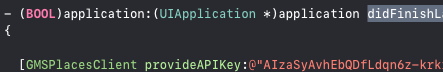 Operation failed due to an invalid (malformed or missing) API key ...
