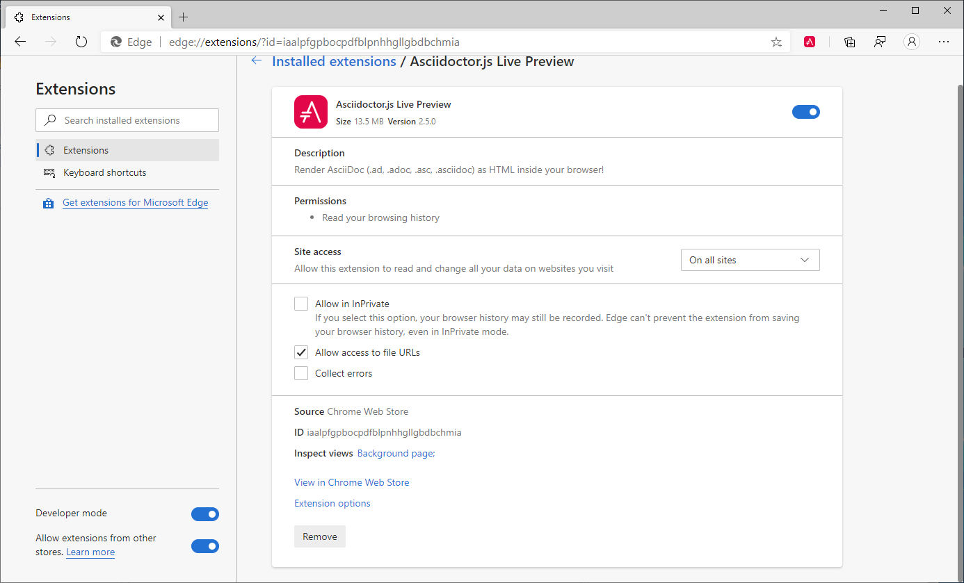 Unable to render files opened via UNC path on MS Edge Dev · Issue #353 · asciidoctor/asciidoctor ...