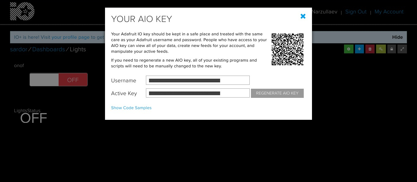 GitHub - narzullaev/Turn-On-and-Off-the-LED-light-using-Google-Assistant