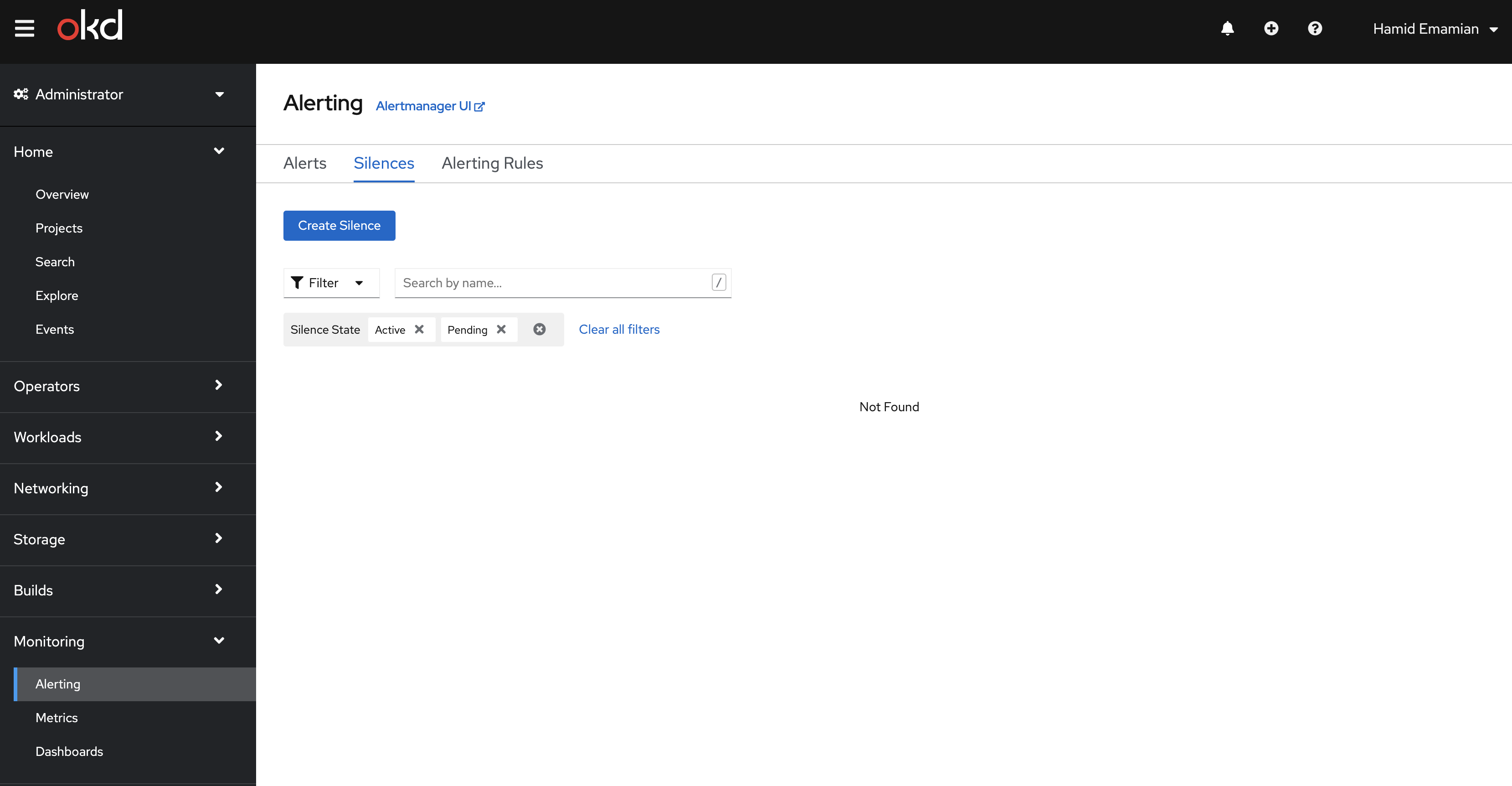 Alerting Dashboard Issue In Openshift Console 4 7 · Issue 6476 · Openshift Console · Github