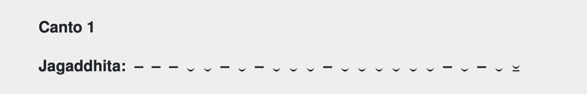 display of stanza numbers, of @met and @real · Issue #34 · erc-dharma/tfd-nusantara-philology ...