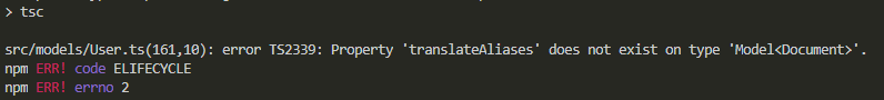 translateAliases not recognized in Typescript · Issue #6896 · Automattic/mongoose · GitHub