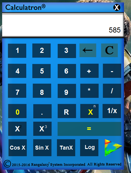 GitHub - Rangalaxy/calulatron: Windows like calculater