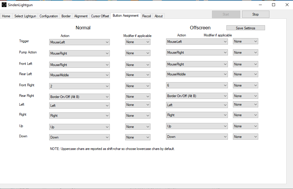 demul07_280418 + Demulshooter 10.7.1 - Naomi 2 Sinden Lightguns - Player 1 auto reload problem ...