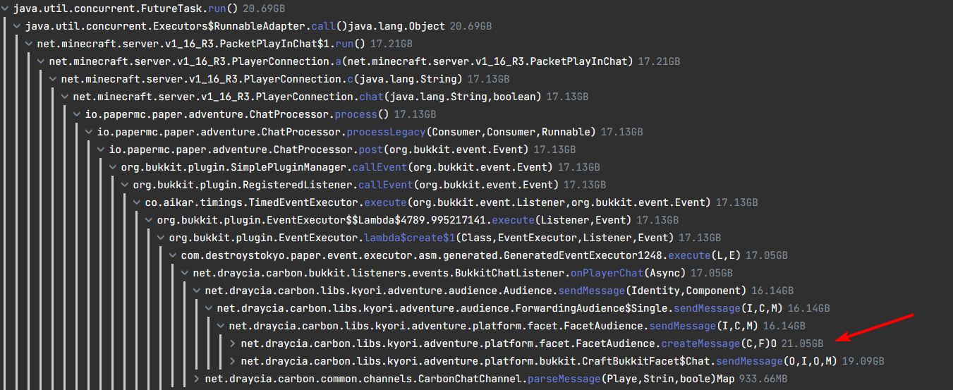 High allocations with adventure. · Issue #311 · KyoriPowered/adventure · GitHub