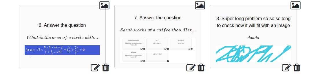 Display thumbnail on problemset overview · Issue #382 · benetech/MathShare · GitHub