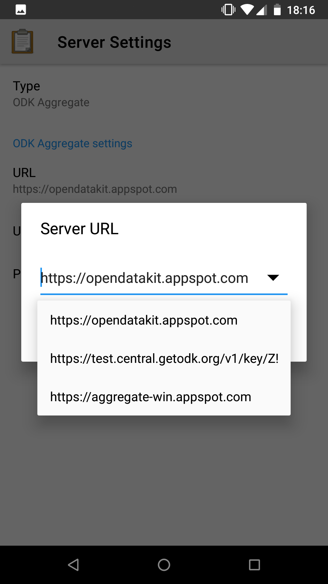 Server list is reset after scanning Central QR code · Issue #4093 · getodk/collect · GitHub