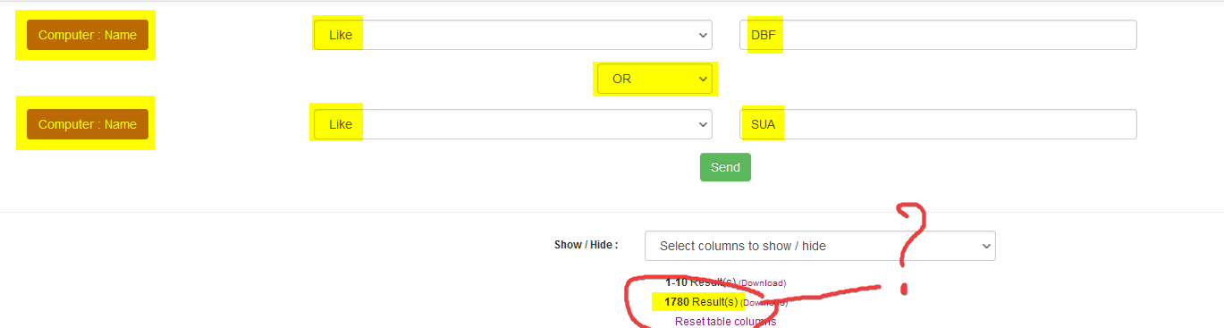 [BUG] Bad result in query with "or" operator · Issue #1337 · OCSInventory-NG/OCSInventory ...