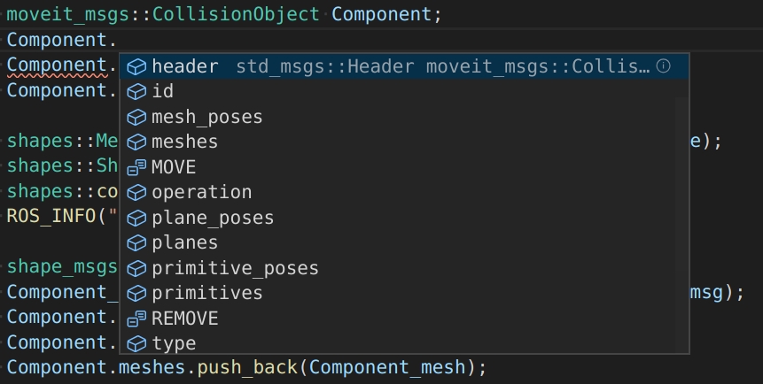 Can not find subframe member from moveit_msgs::CollisionObject · Issue #1702 · moveit/moveit ...