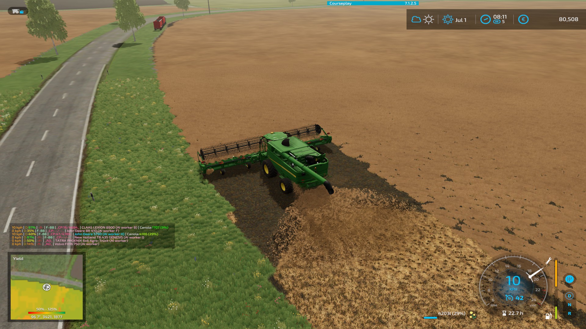 Combines running folded · Issue #2224 · Courseplay/Courseplay_FS22 · GitHub