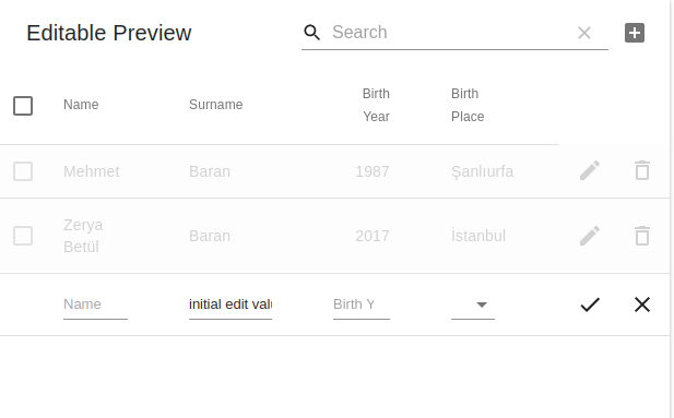 new row how to get first row · Issue #1574 · mbrn/material-table · GitHub