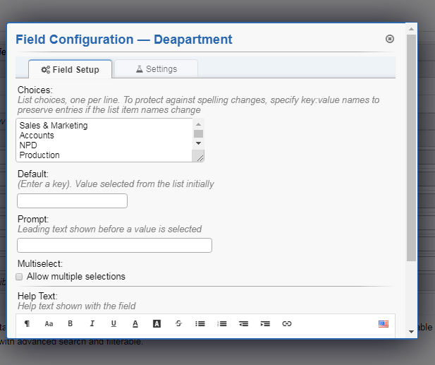 Exporting data in Excel new added field column is blank · Issue #4986 · osTicket/osTicket · GitHub