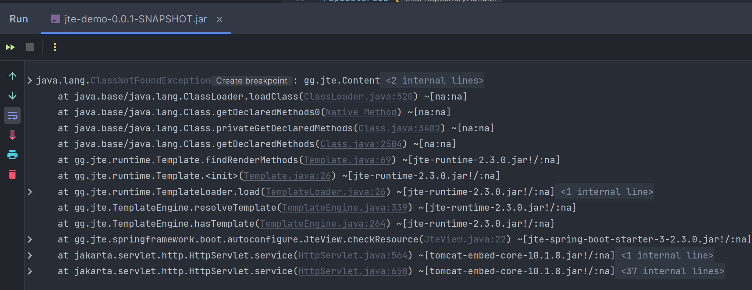 Executing the template compilation in Test Applications · Issue #237 ...